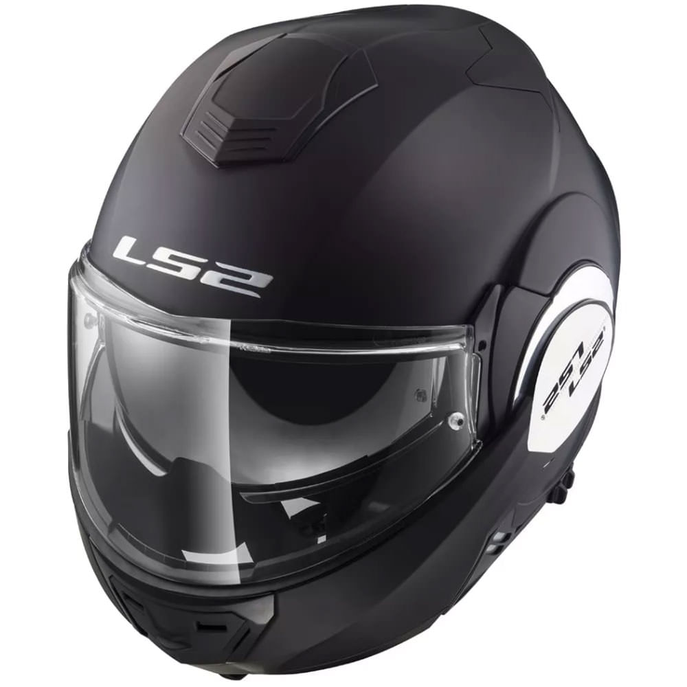 Capacete LS2 FF399 Valiant Preto Fosco - MOTO BR