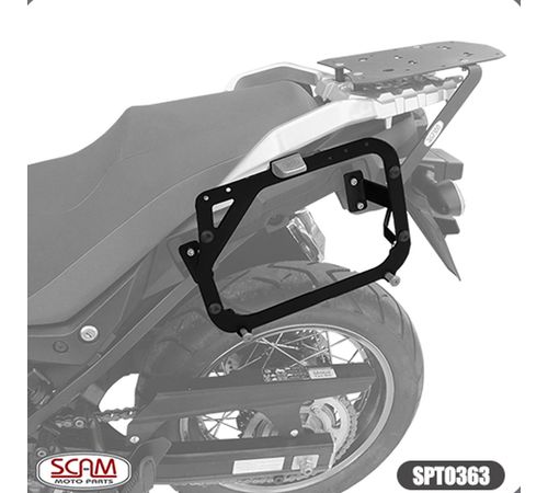 Monorack Lateral V-Strom650 19 - Scam - MOTO BR