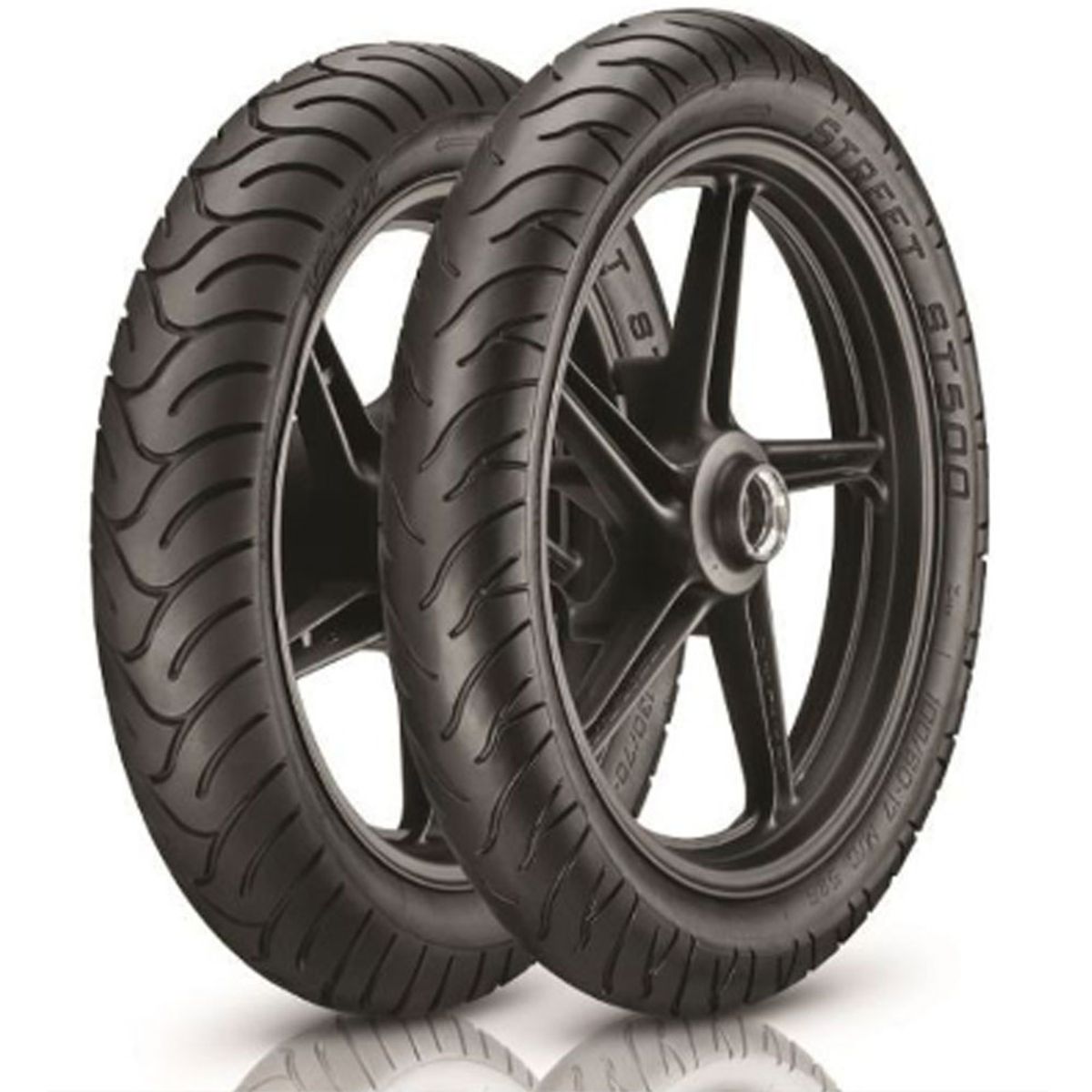 Pneu 100-80-17 (D) TL ST500 (R17) 52S - Vipal - MOTO BR