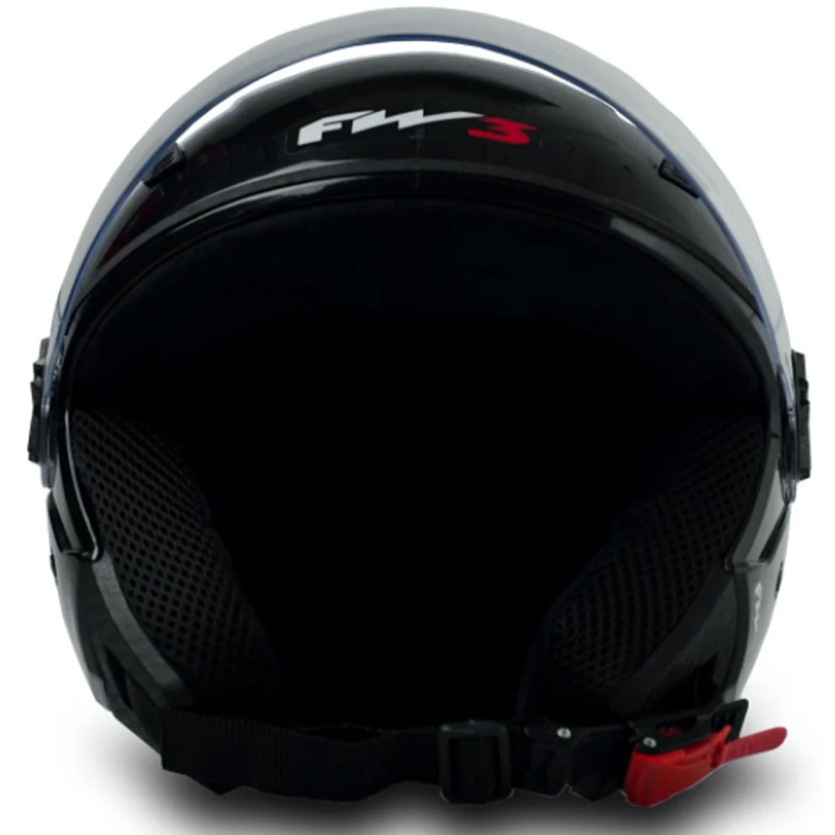 Capacete FW3 X Open Preto - MOTO BR