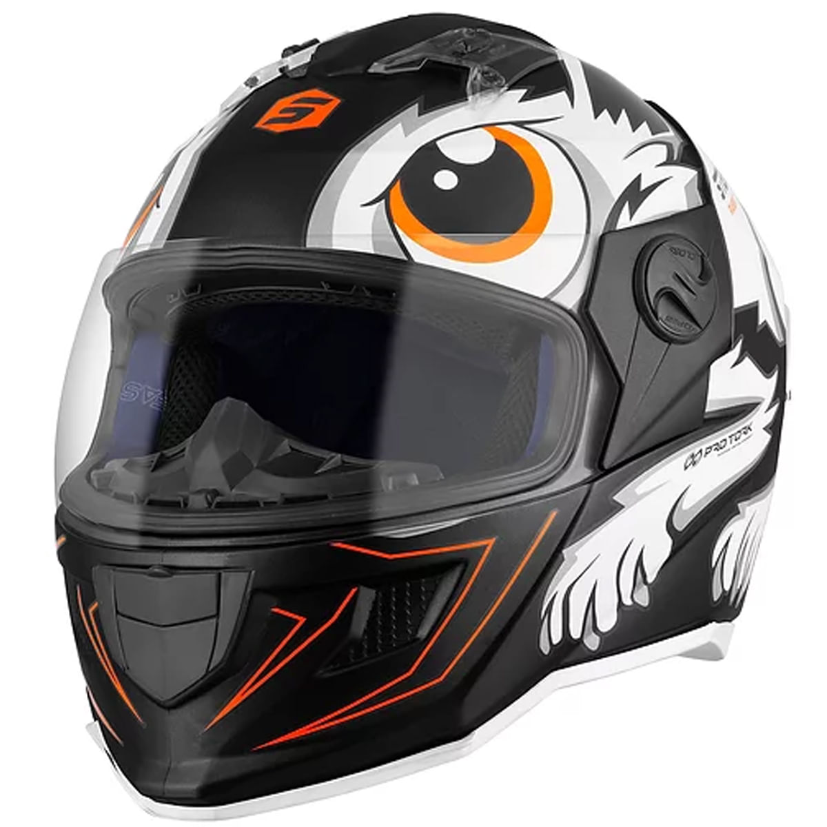 Capacete Pro Tork Stealth Rabbit Preto Brilhante - MOTO BR