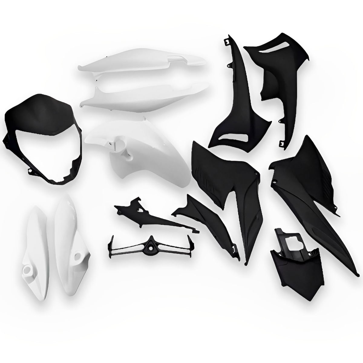 Kit Carenagem Completo CB 300 2012 Branco - MOTO BR