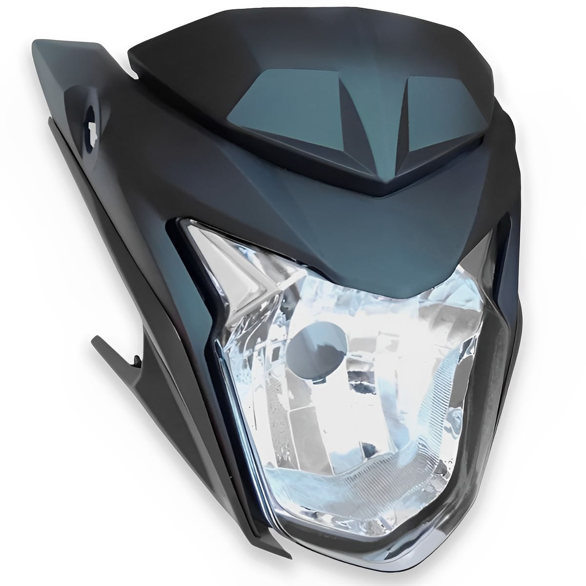 Frente Farol Completo Cb 250 Twister 2021 E 2022 Cinza Fosco - MOTO BR