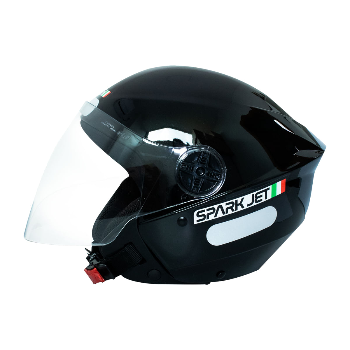 Capacete EBF Spark Jet Preto - MOTO BR