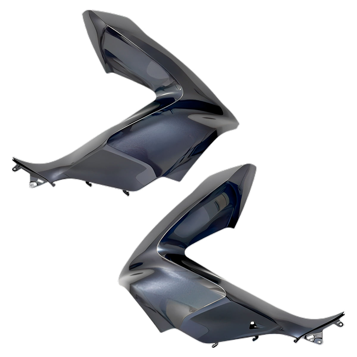 Tampa Lateral Dianteira PCX 150 2020 Até 2021 Cinza - MTBR - MOTO BR