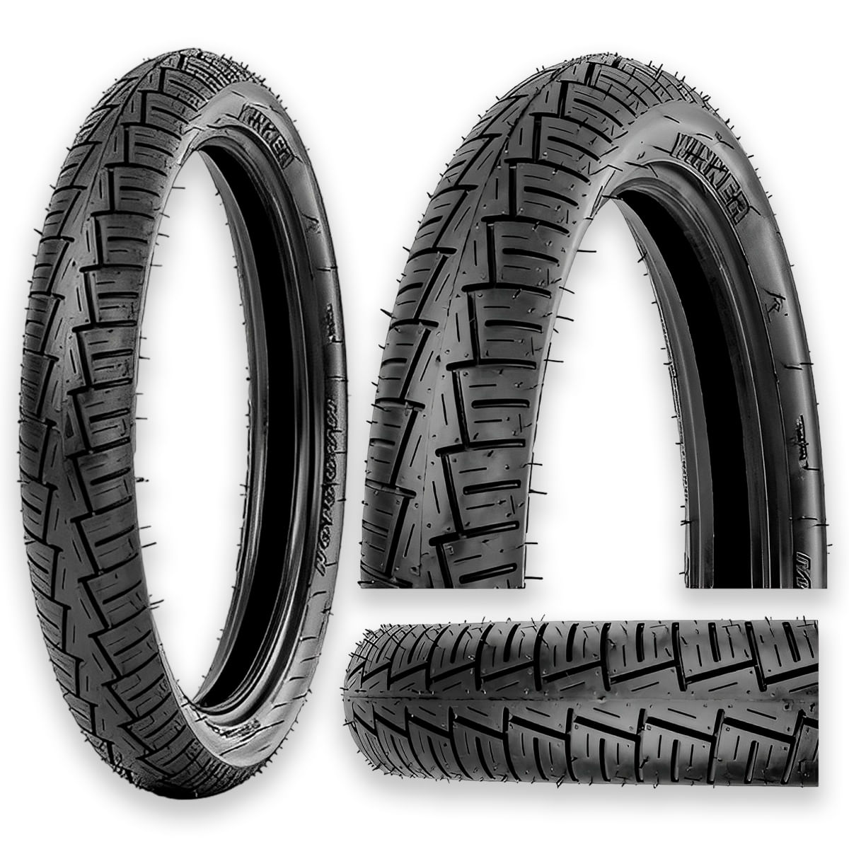 Pneu Traseiro 90-90-18 Sem Câmara Winner - Maggion - MOTO BR